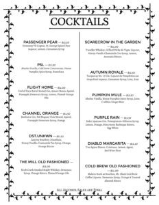 Browse the Sandwich, Entree, Kids' and Drinks Menus at Main & Mill ...